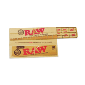 Raw Classic King Size with Pre-Rolled Tips - A&K DISTRIBUTOR IMBORT INC